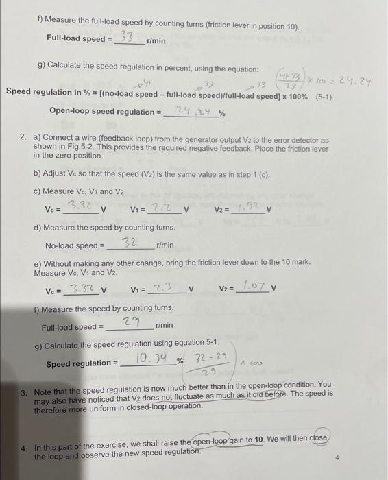 CLOSED - LOOP SPEED CONTROL OF A DC MOTOR OBJECTIVES: | Chegg.com