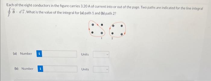 Solved Each of the eight conductors in the figure carries | Chegg.com