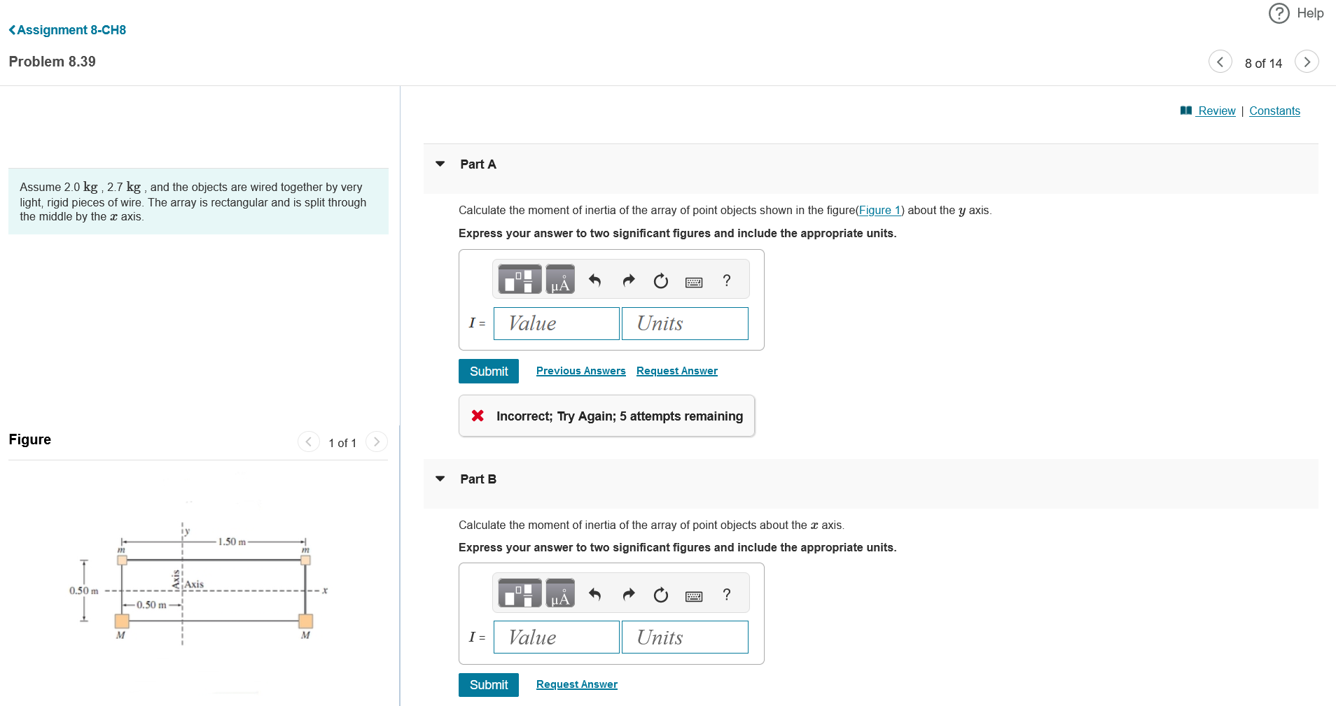 Solved Assume 2.0 ﻿kg , 2.7 ﻿kg , ﻿and the objects are wired | Chegg.com