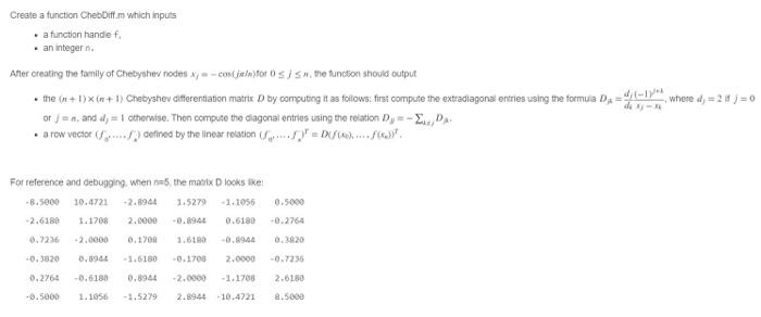 Solved this is a numerical analysis problem that needs to be | Chegg.com