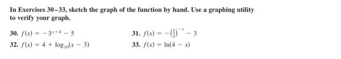 Solved In Exercises 30-33, sketch the graph of the function | Chegg.com