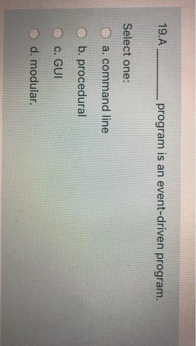 Solved 17. Which of the following =will create an object, | Chegg.com