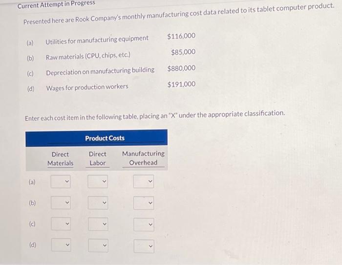 Solved Current Attempt in Progress Presented here are Rook | Chegg.com
