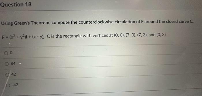 Solved Using Green's Theorem, compute the counterclockwise | Chegg.com