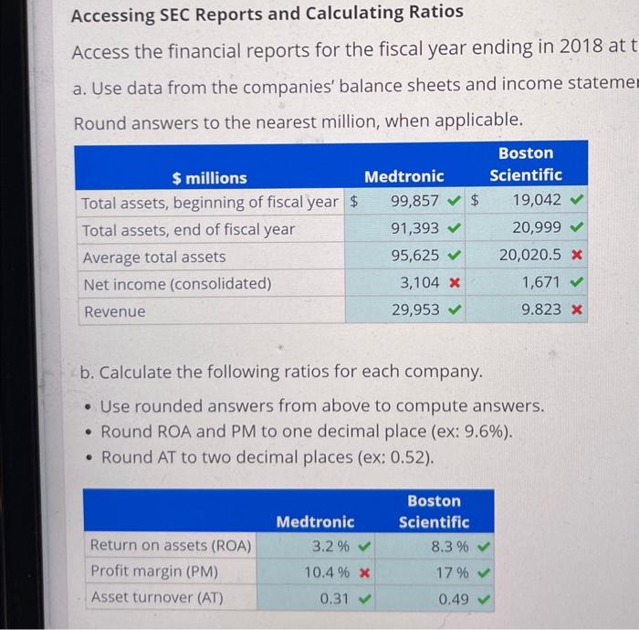 Actersing StC Reports and Calculating | Chegg.com