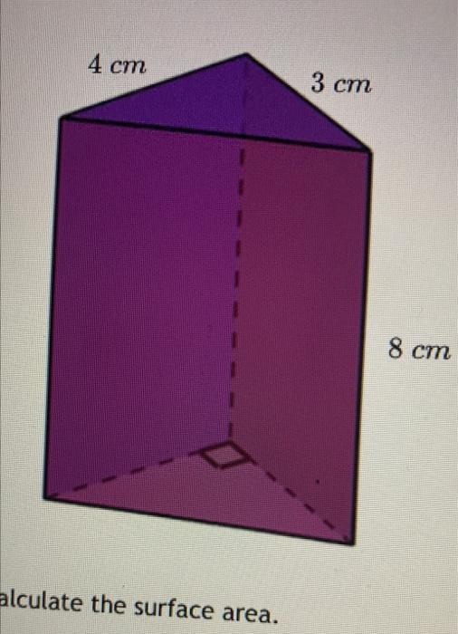 Solved alculate the surface area. | Chegg.com