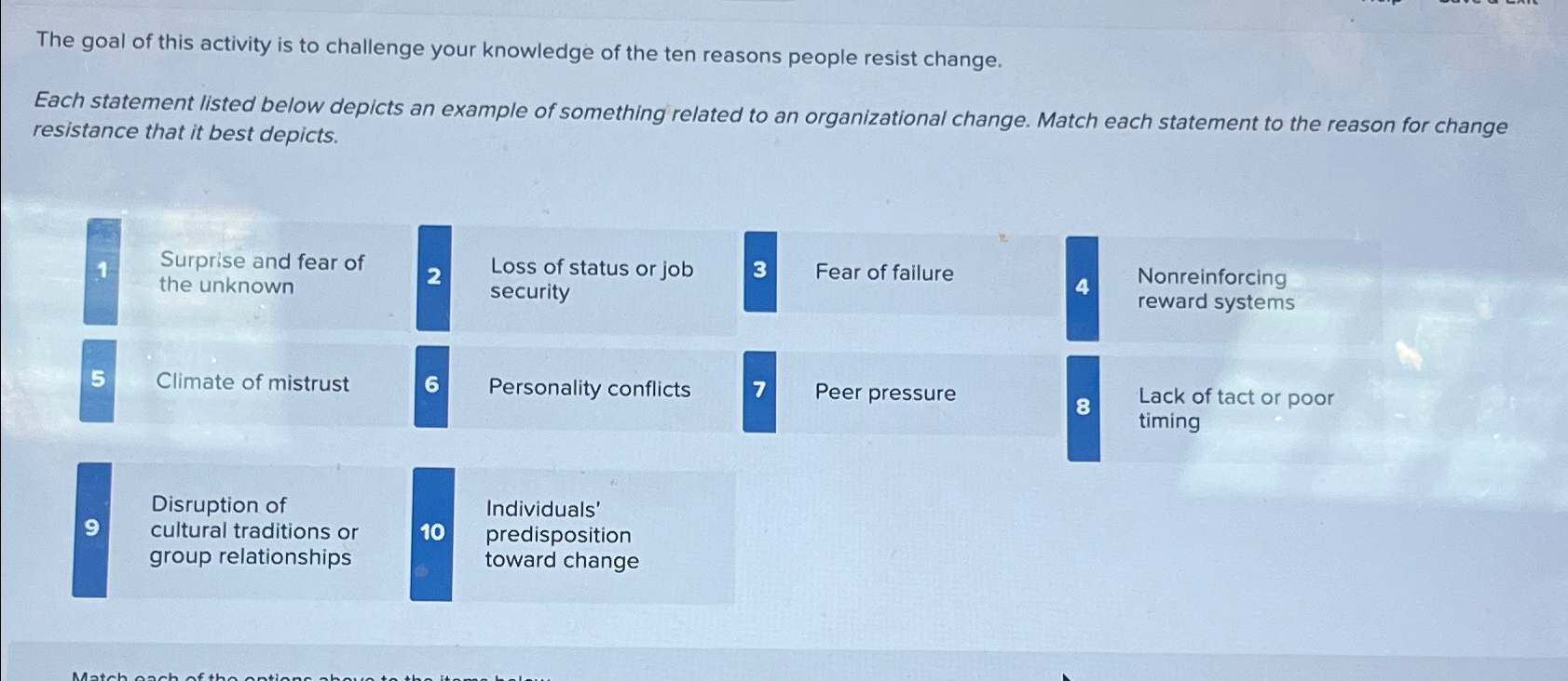 Solved The goal of this activity is to challenge your | Chegg.com