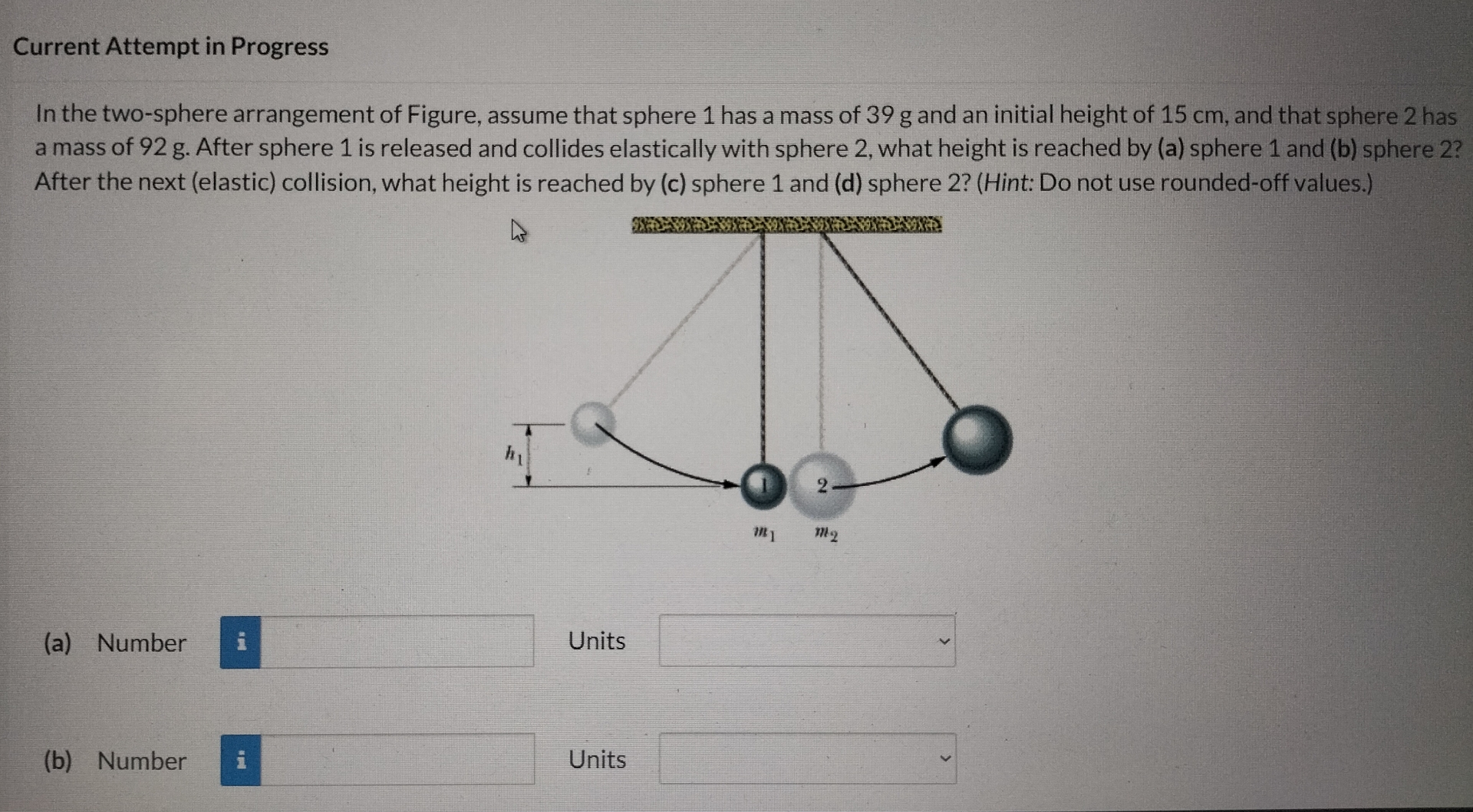 Solved Current Attempt in ProgressIn the two-sphere | Chegg.com