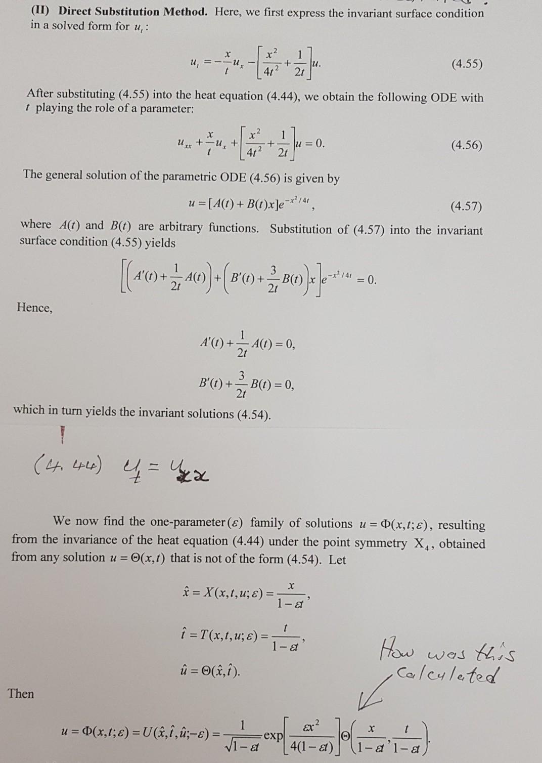 Ii Direct Substitution Method Here We First