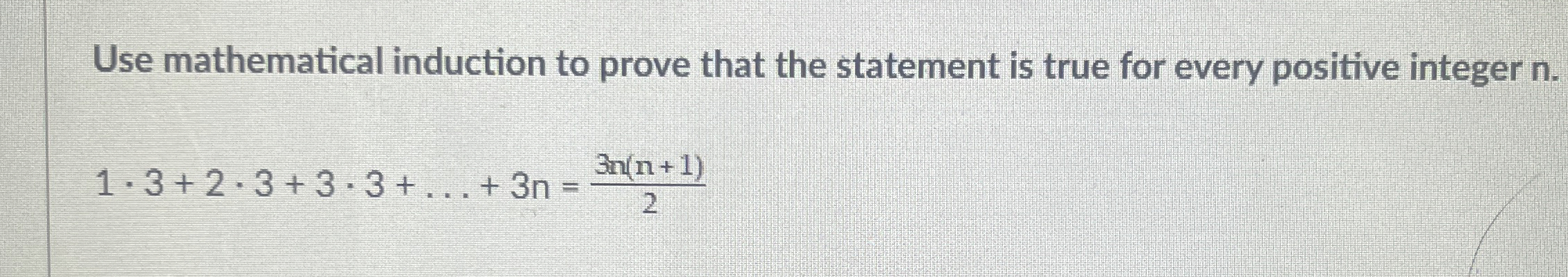 Solved Use mathematical induction to prove that the | Chegg.com
