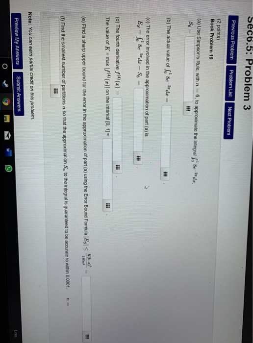 Solved Sec6.5: Problem 3 Previous Problem Problem List Next | Chegg.com