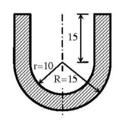 Solved determine the centroids of the section? | Chegg.com