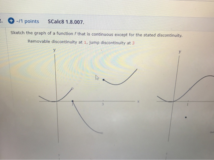 Solved 2. -/1 points Scalc8 1.8.007. Sketch the graph of a | Chegg.com