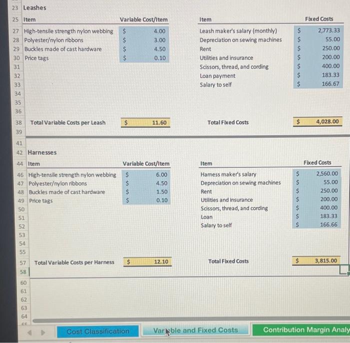Solved please help, I need the cogs tab, income statement | Chegg.com