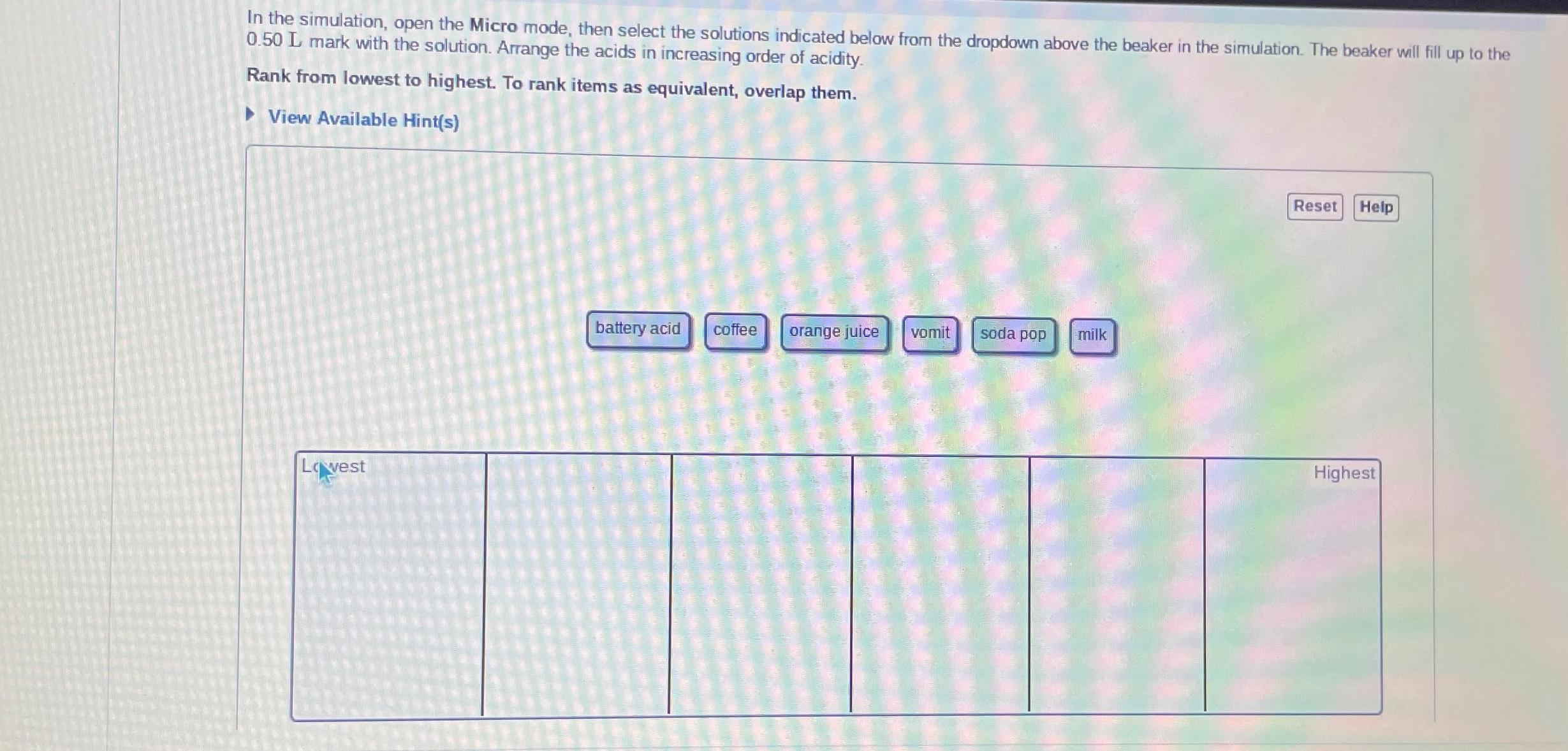 Solved In the simulation, open the Micro mode, then select | Chegg.com