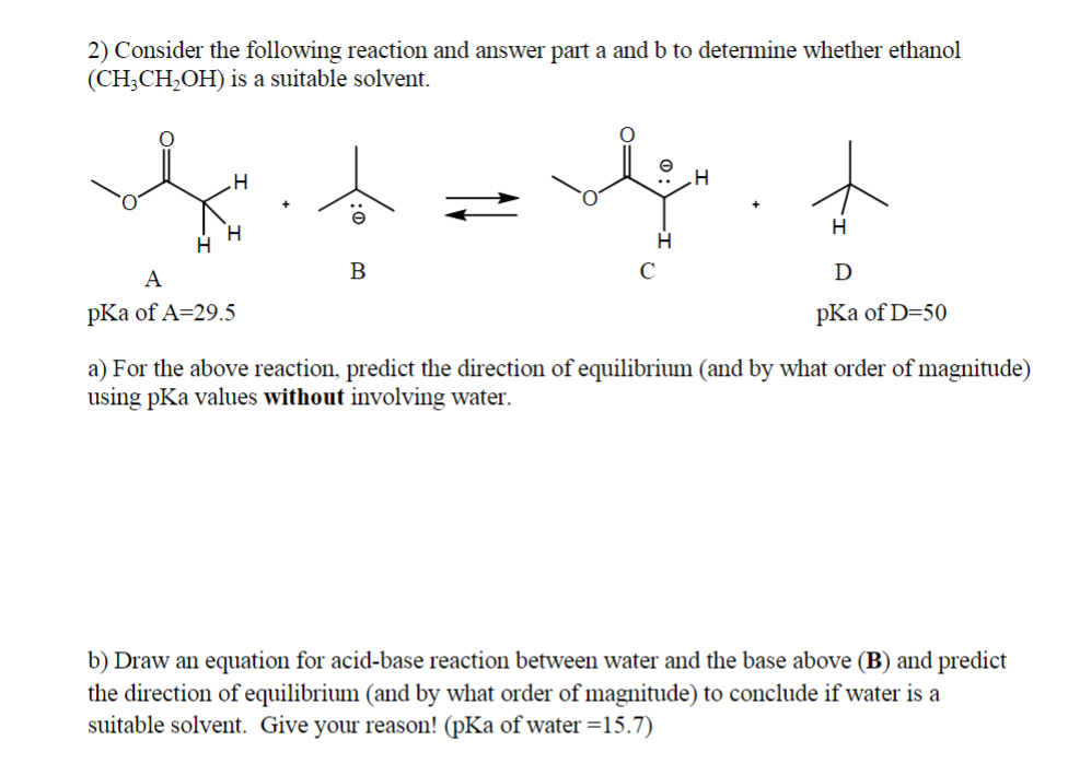 Solved Consider the following reaction and answer part a and | Chegg.com