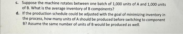 Solved (5 point) A machine makes two components; call them | Chegg.com