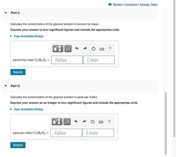 Solved Review Constants ! Periodic Table A2.800x10-2 M | Chegg.com