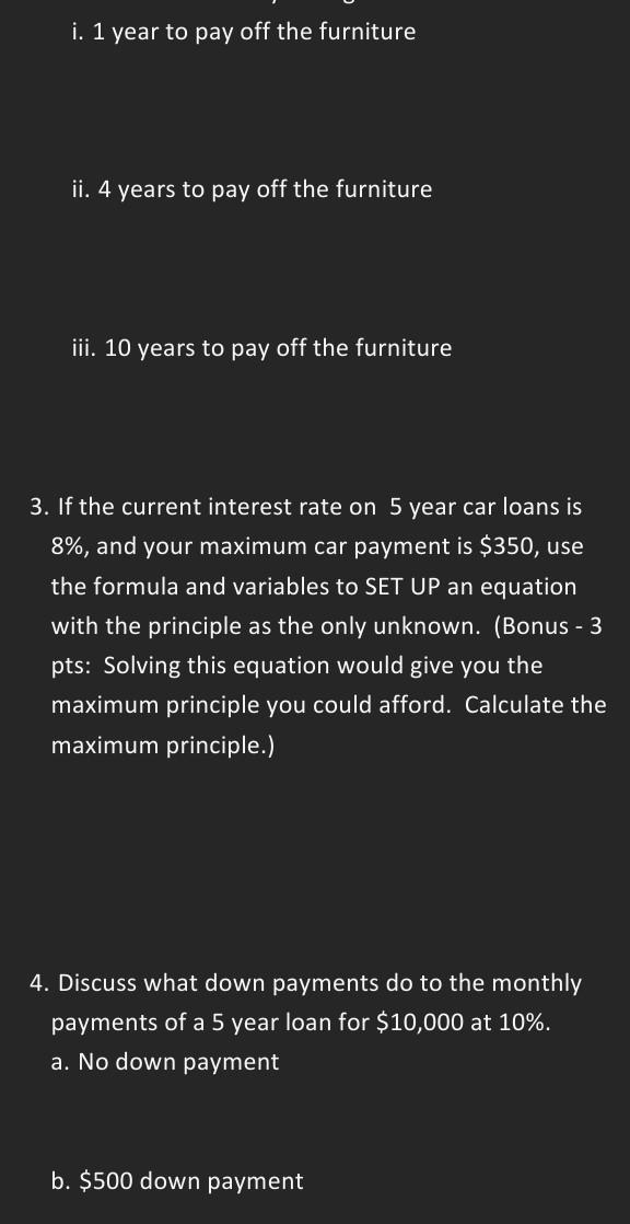 Solved 1. You are considering purchasing a house for | Chegg.com