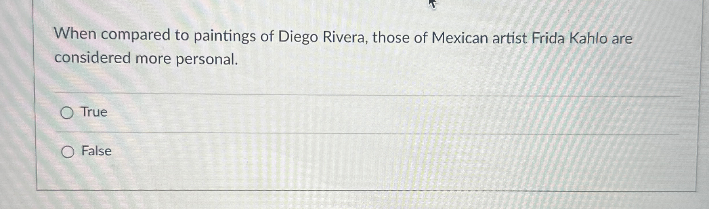 Solved When compared to paintings of Diego Rivera, those of | Chegg.com