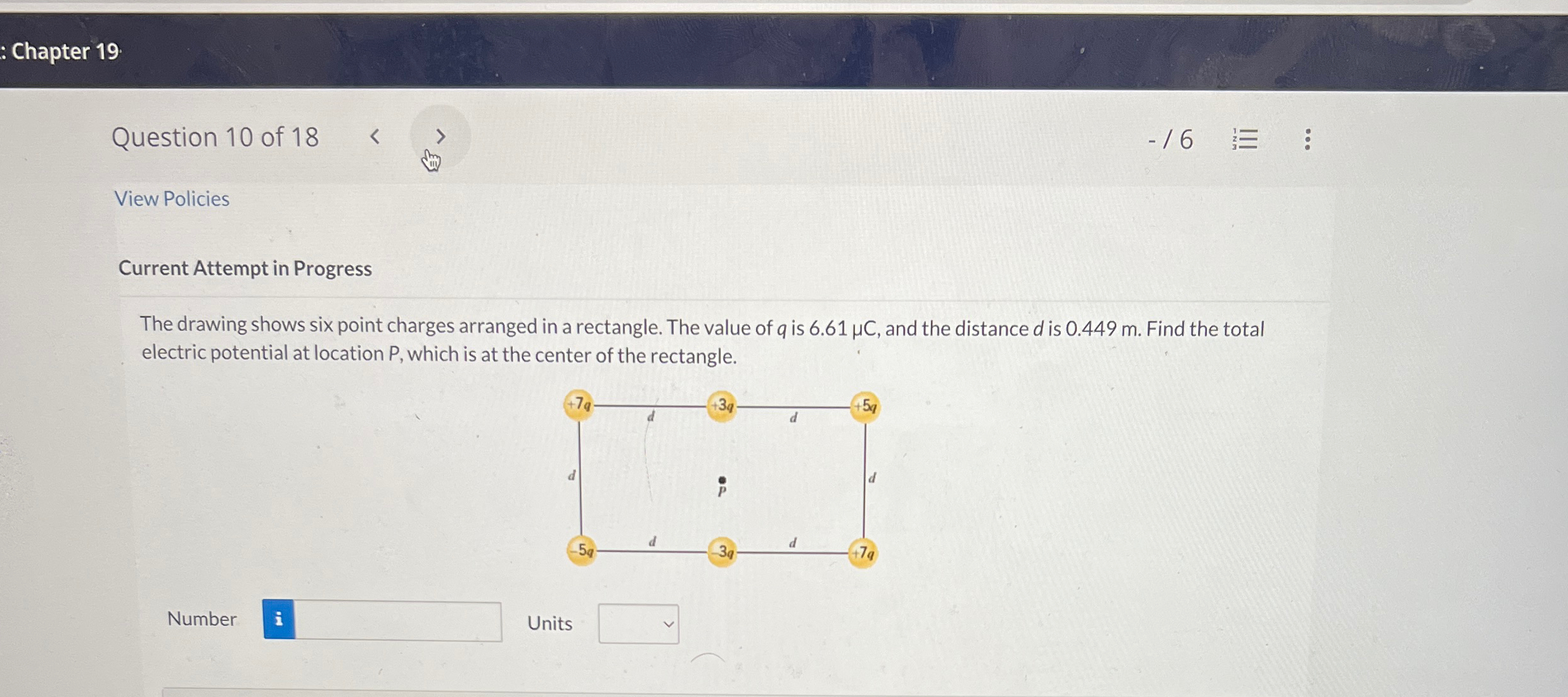 Solved : Chapter 19 .Question 10 ﻿of 18-6View | Chegg.com