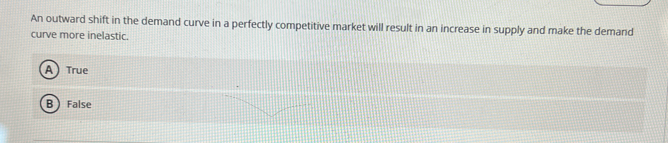 Solved An outward shift in the demand curve in a perfectly | Chegg.com