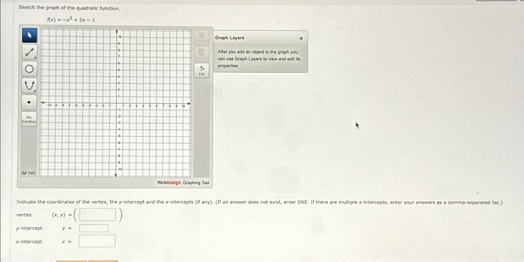 Solved Sketch the graph of the quadratic function.Graph | Chegg.com