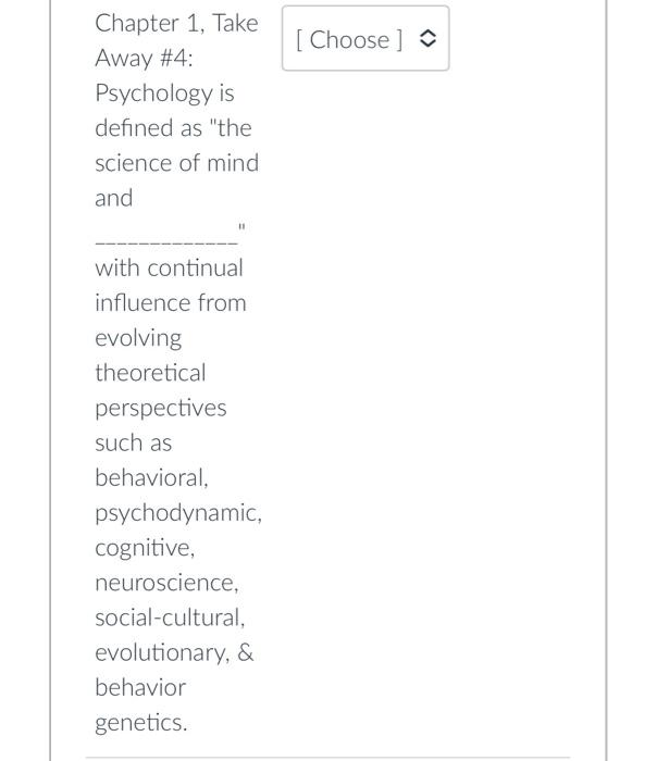 Solved Chapter 1, Take Away \#5: To avoid the pitfalls of | Chegg.com