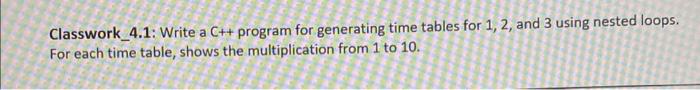 Solved Classwork21 Write A C Program For Getting All