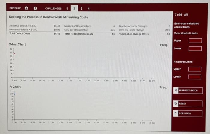 Solved Use the sample statistics to calculate the control | Chegg.com