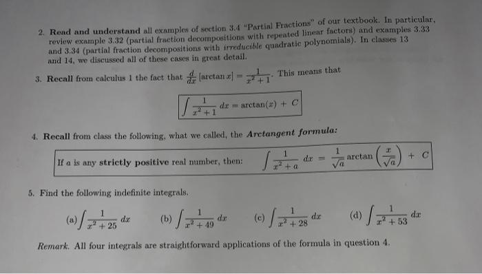 Solved 2. Rend and understand all examples of section 3.4 | Chegg.com