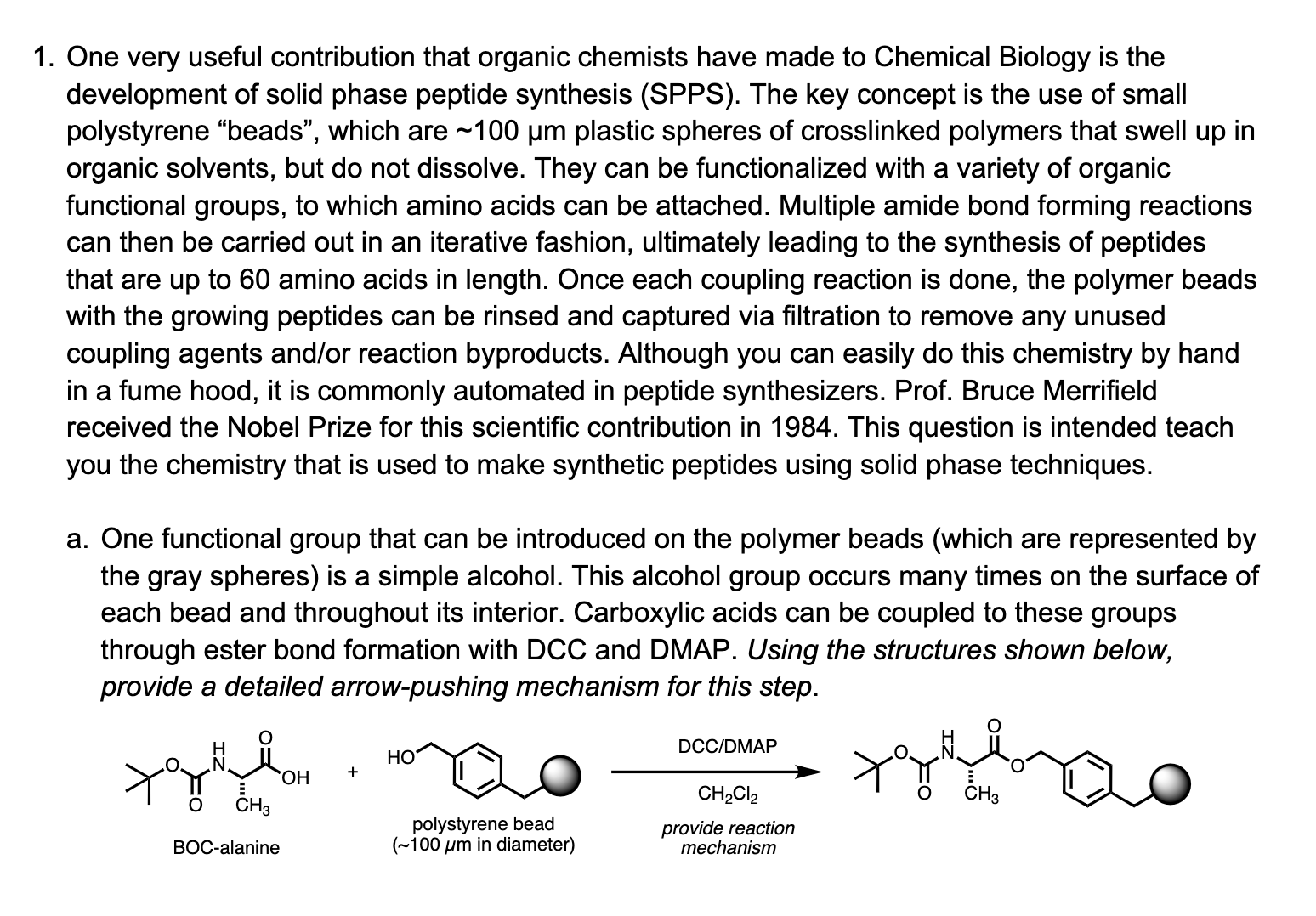 Solved One very useful contribution that organic chemists | Chegg.com