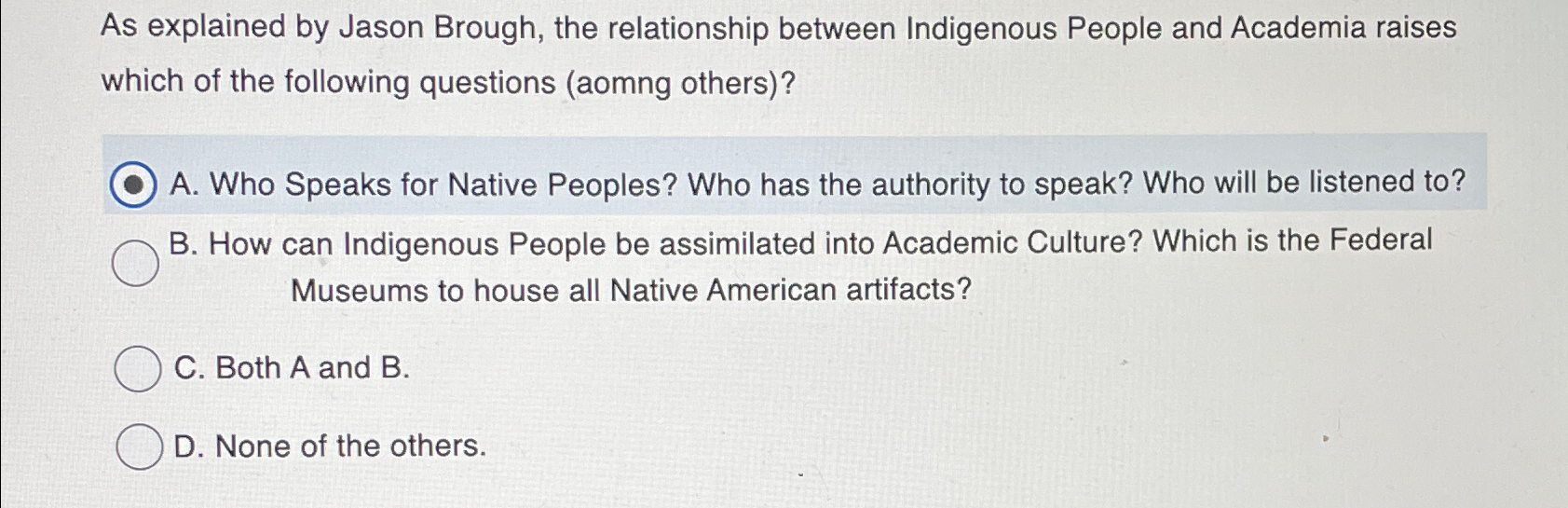 Solved As explained by Jason Brough, the relationship | Chegg.com