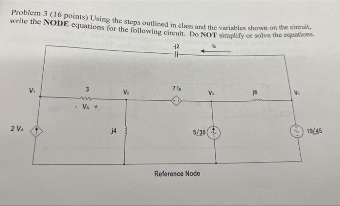 Solved Problem 3 (16 points) Using the steps outlined in | Chegg.com Solved Problem 3 (16 points) Using the steps outlined in | Chegg.com