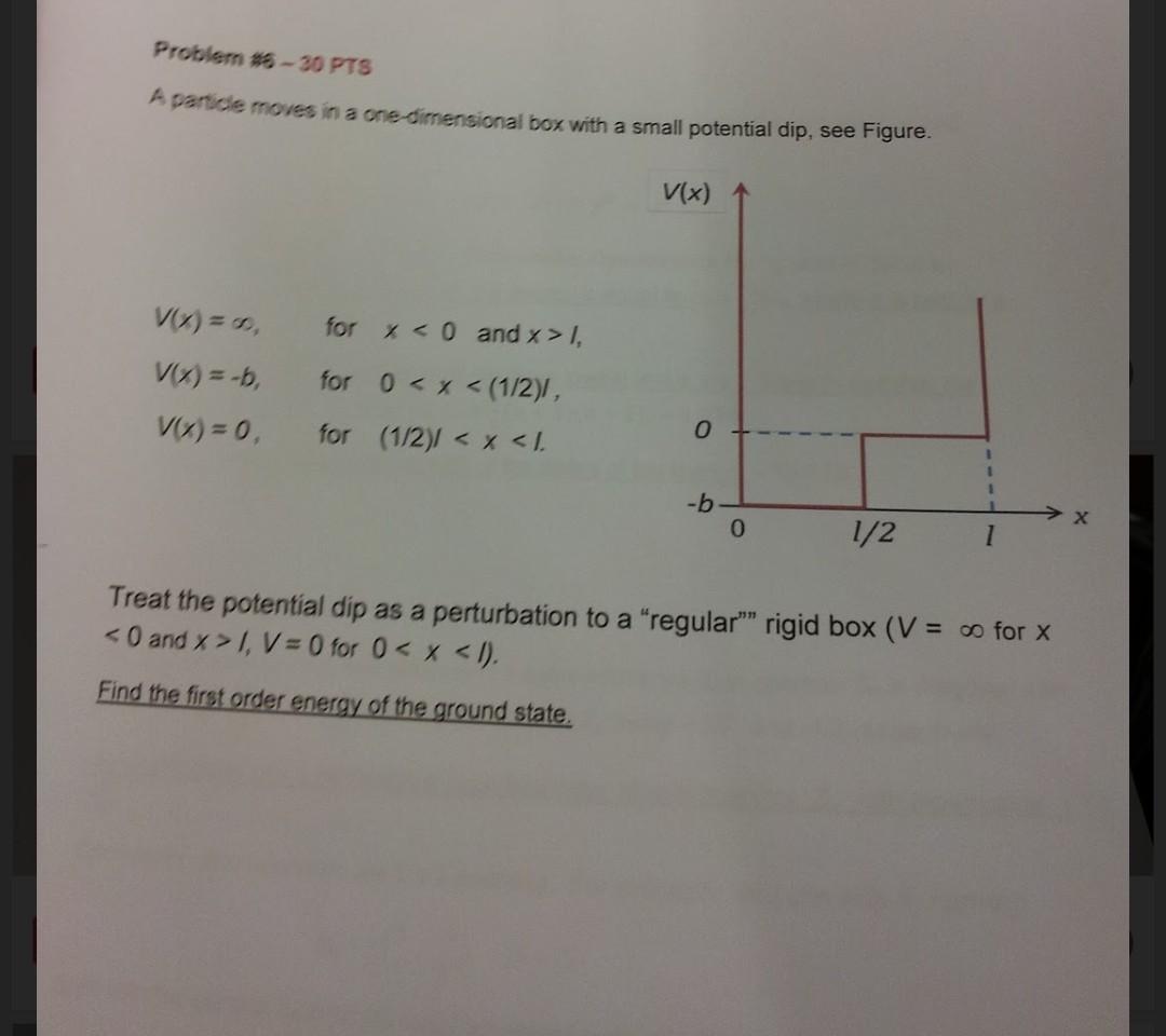 Solved A particle moves in a one-dimensional box with a | Chegg.com