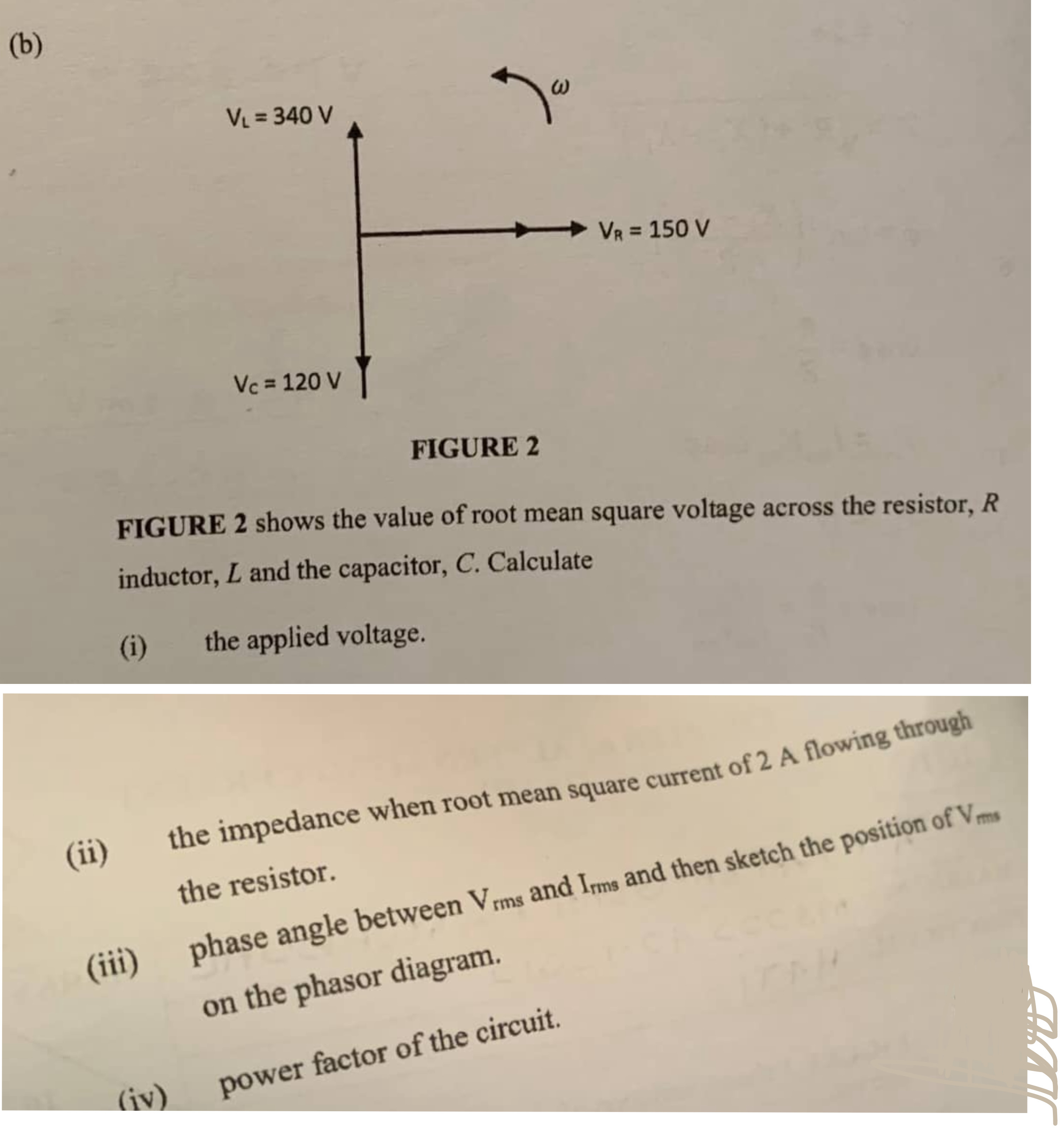 Solved (b)FIGURE 2FIGURE 2 ﻿shows the value of root mean | Chegg.com
