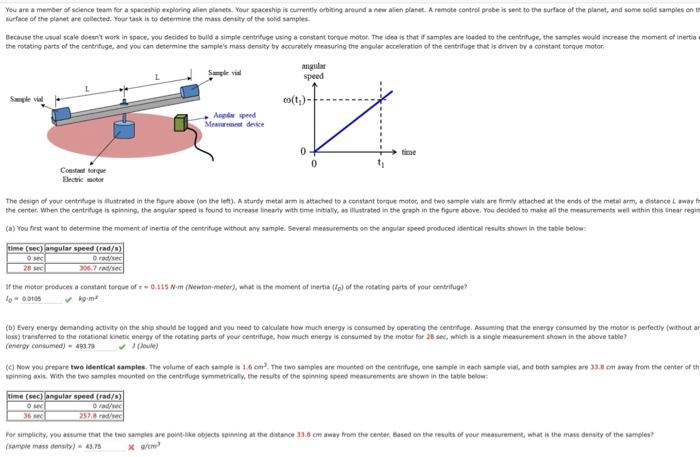 Solved murface of the planot are eellected. Voar task is to | Chegg.com