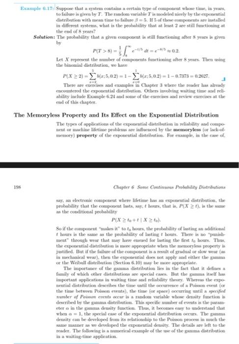 Solved Chapter 6 Some Continuous Probability Distributions | Chegg.com