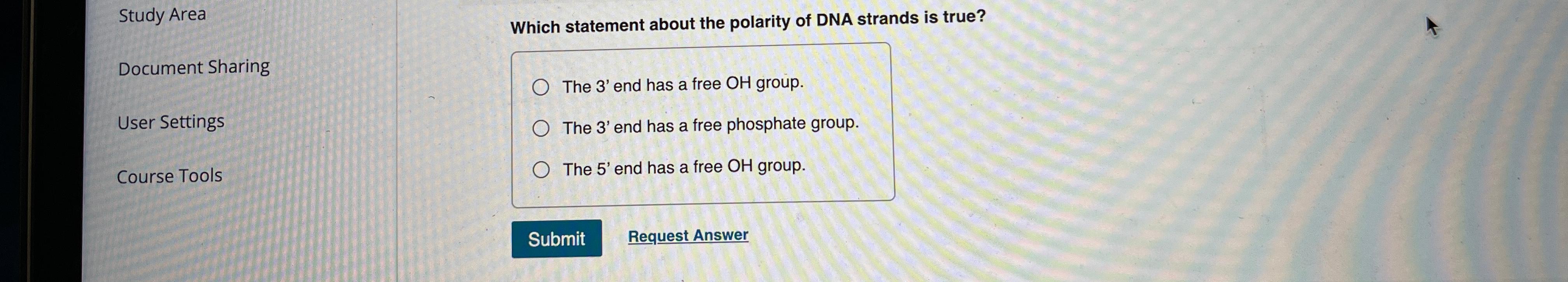 Solved Study AreaDocument SharingUser SettingsCourse | Chegg.com