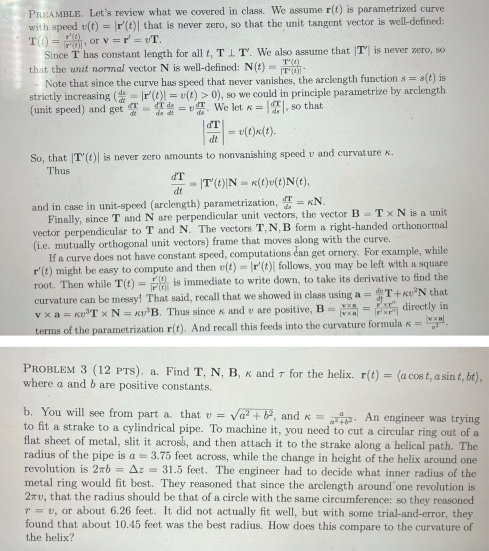 Solved Preamble. Let's review what we ﻿covered in ﻿class. We | Chegg.com