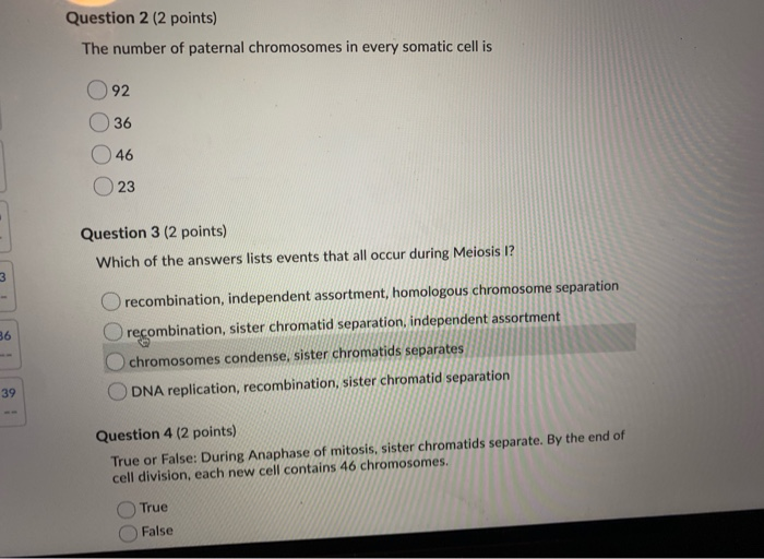 Solved Question 1 (2 points) Examine these four stages of | Chegg.com