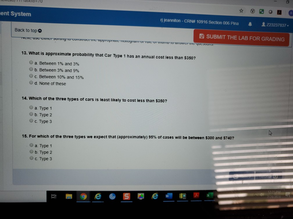 Solved jeanniton -CRN# 10916 Section 006 Pina A 723237837 A | Chegg.com