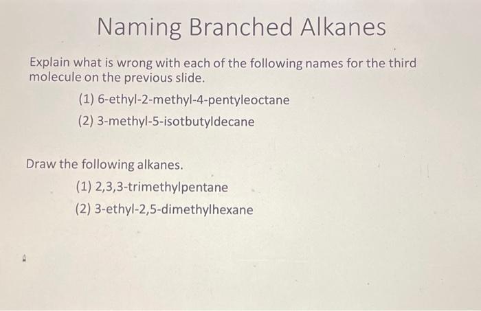 Solved Explain what is wrong with each of the following | Chegg.com