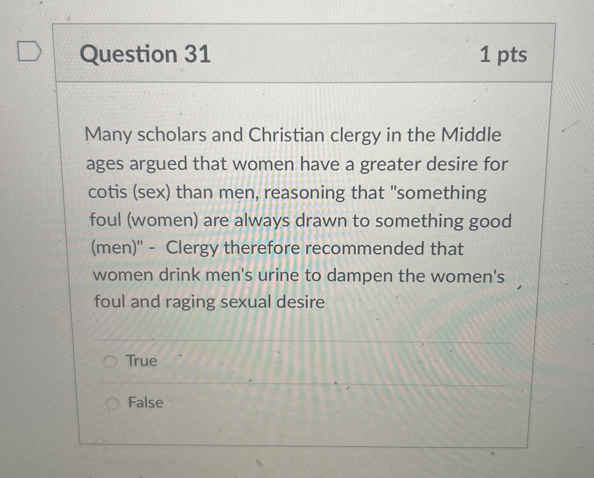 Solved Question 311 ﻿ptsMany scholars and Christian clergy | Chegg.com