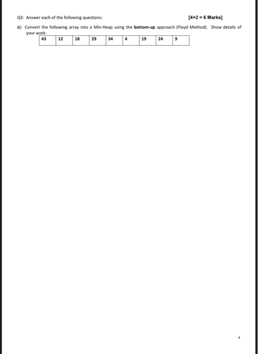 CS 205/CS 241- Data Structures Theory Assignment #1 | Chegg.com