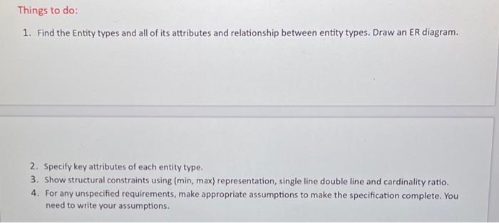 Solved Consider the following set of requirements for a | Chegg.com