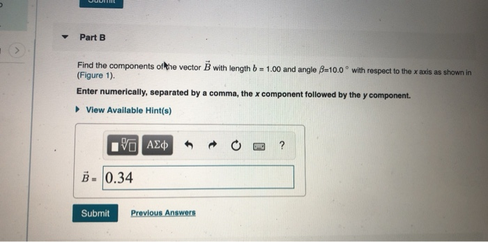 Solved Resolving Vector Components With Trigonometry 4 Of