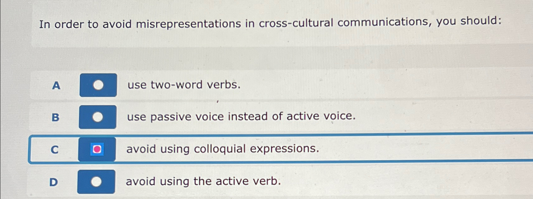 Solved In order to avoid misrepresentations in | Chegg.com
