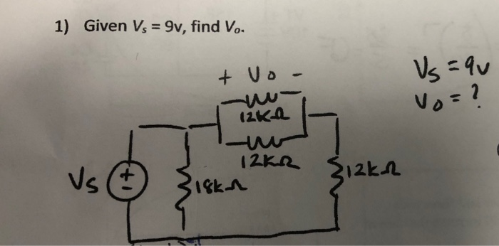 Solved Fundamentals of E&M physics, circuit analysis. Given | Chegg.com