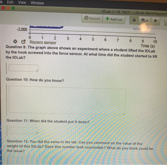 HOMEWORK FOR LAB 1: INTRODUCTION TO IOLAB AND | Chegg.com